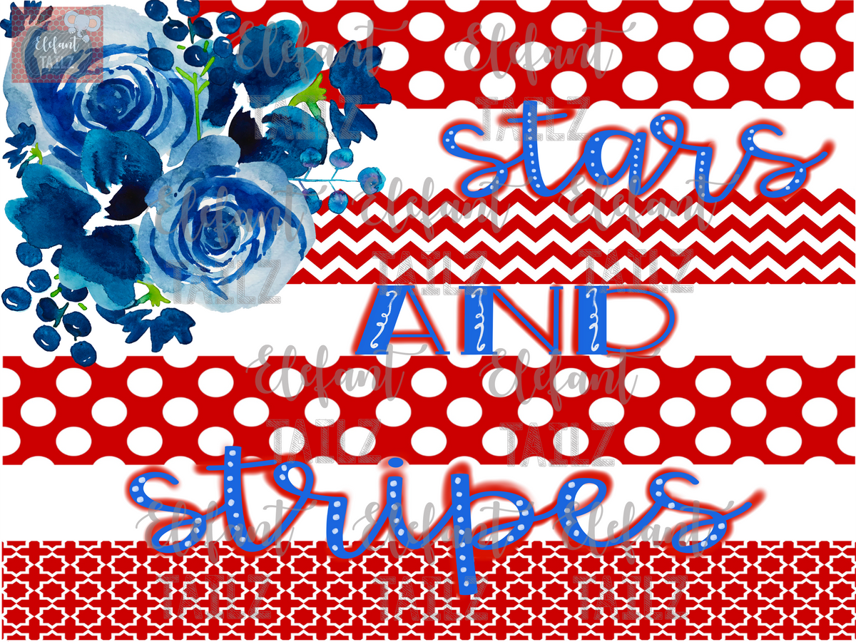 Stars and Stripes Fun Flag – Elefant Tailz